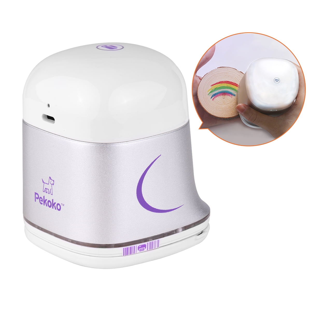 Pekoko Portable Color Inkjet Printer Handheld Printer Support 1200dpi ...