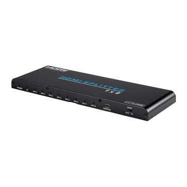 Cmple 4 Ports HDMI Powered Splitter 1x4 with Ultra HD 4K x 2K, 1080P ...