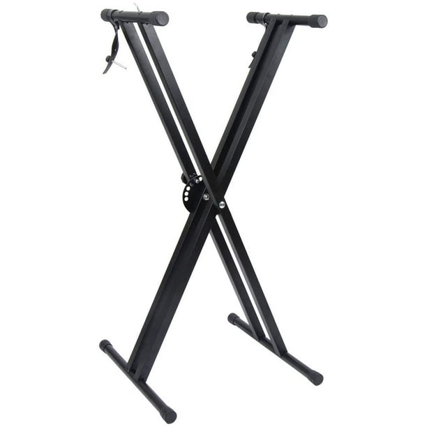 Keyboard Stand Heavy Duty Double Braced 6 Gears Adjustable for All ...