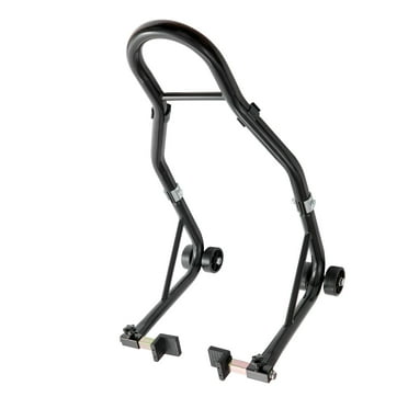 VEVOR Motorcycle Rear Wheel Stand, with U + L Fork Swingarm Spool, 850 ...