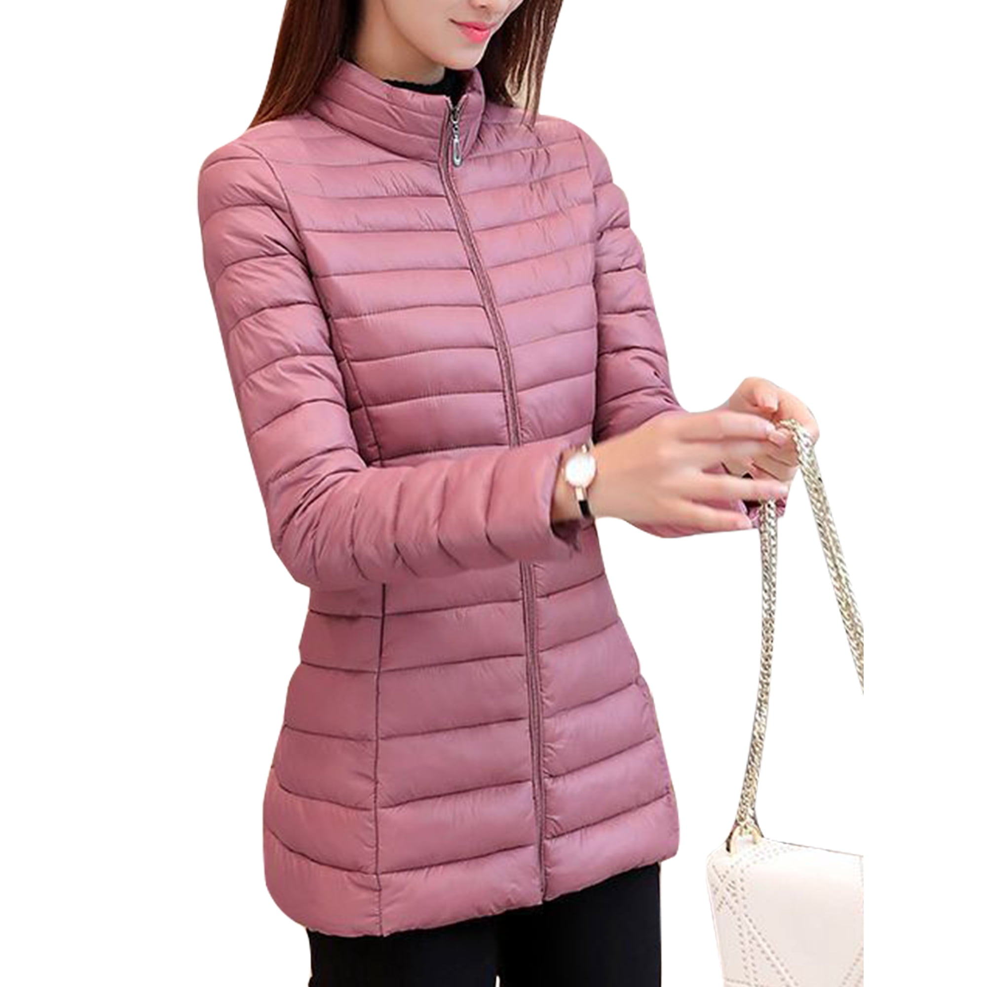 Click here for Luxur Ladies Outwear Full Zip Thickened Jacket Tun... prices