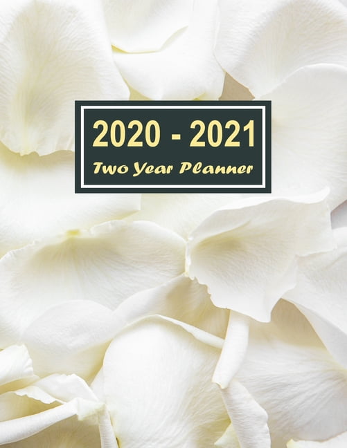 2020-2021 Two Year Planner : Water Color Nature Two Year Planner, Two ...