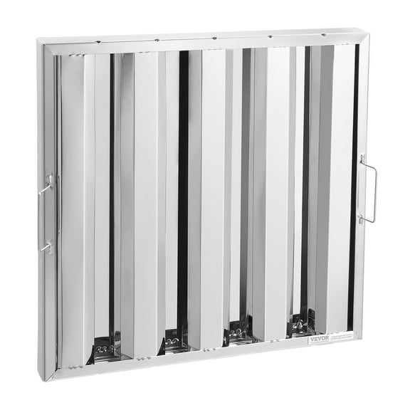 Hood Filter, 15.5W x 19.5H Inch Range Hood Filters, Stainless Steel ...