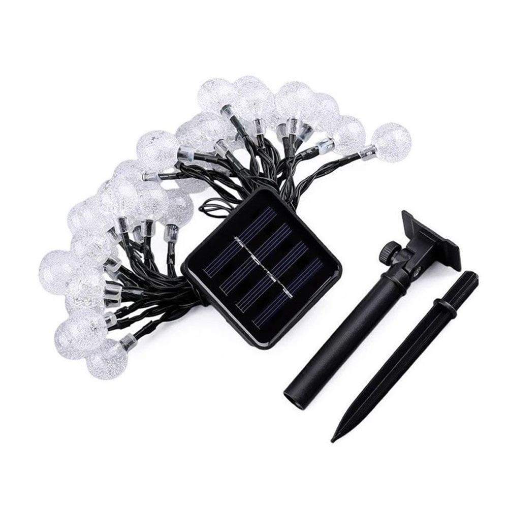 Click here for Hesignd Dinheiro 50 Led Solar String Lights Garden... prices