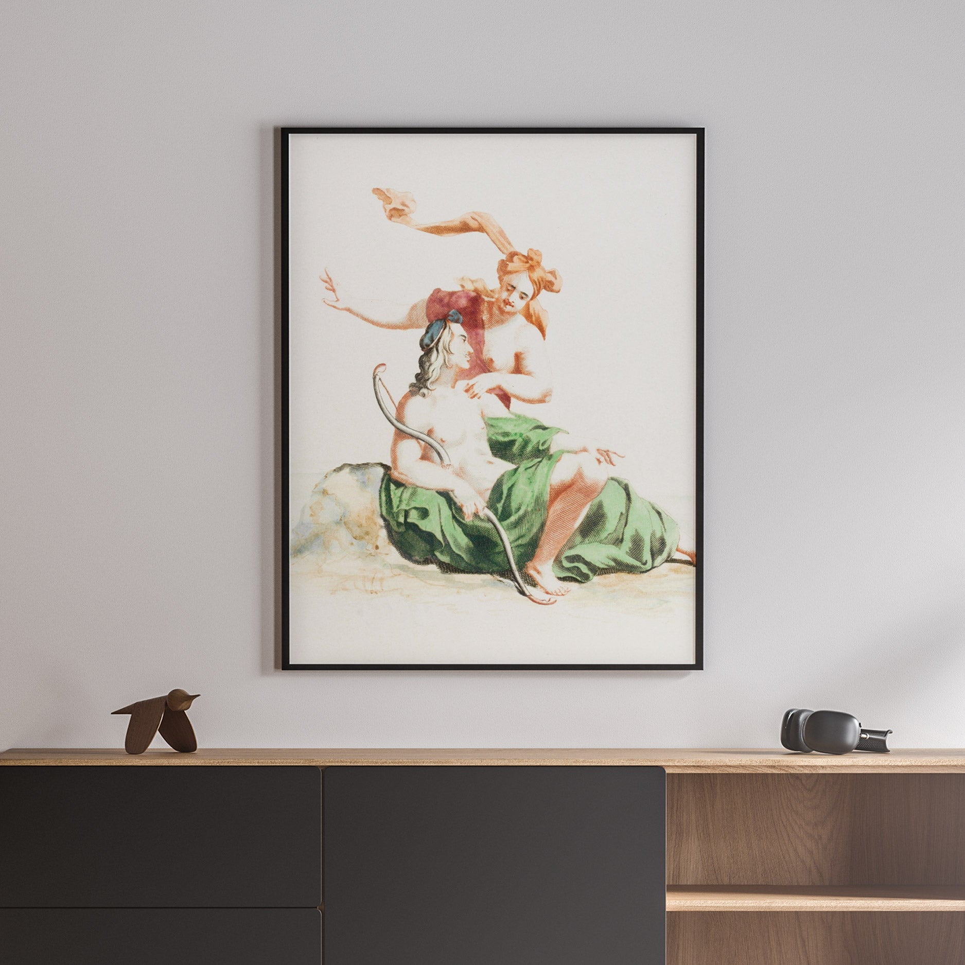 Venus and Adonis - 1648-1709 | Johan Teyler | Premium Fine Art Print ...