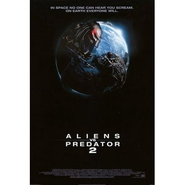 Alien Vs. Predator Movie Poster Metal Print 12In x 16In 12x16 Multi ...