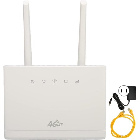 4G LTE Router with SIM Card Slot, 4G WiFi CPE Router, Unlocked LTE SIM ...