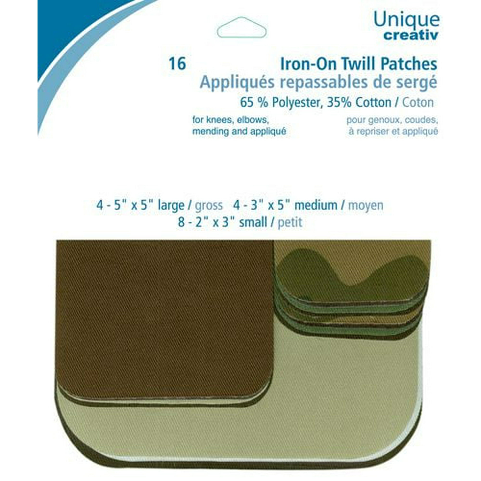 Click here for Unique Creativ Iron On Patches - Assorted Twill As... prices