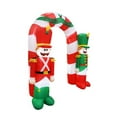 9FT Multi-Colored Christmas Soldier Arch Inflatable. - Walmart.com