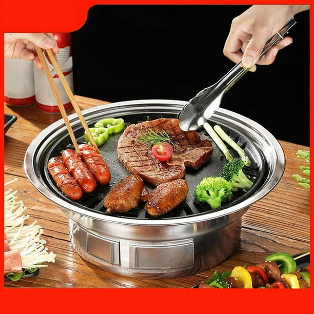 Korean Charcoal Barbecue Grill Portable Charcoal Stove hibachi asian ...