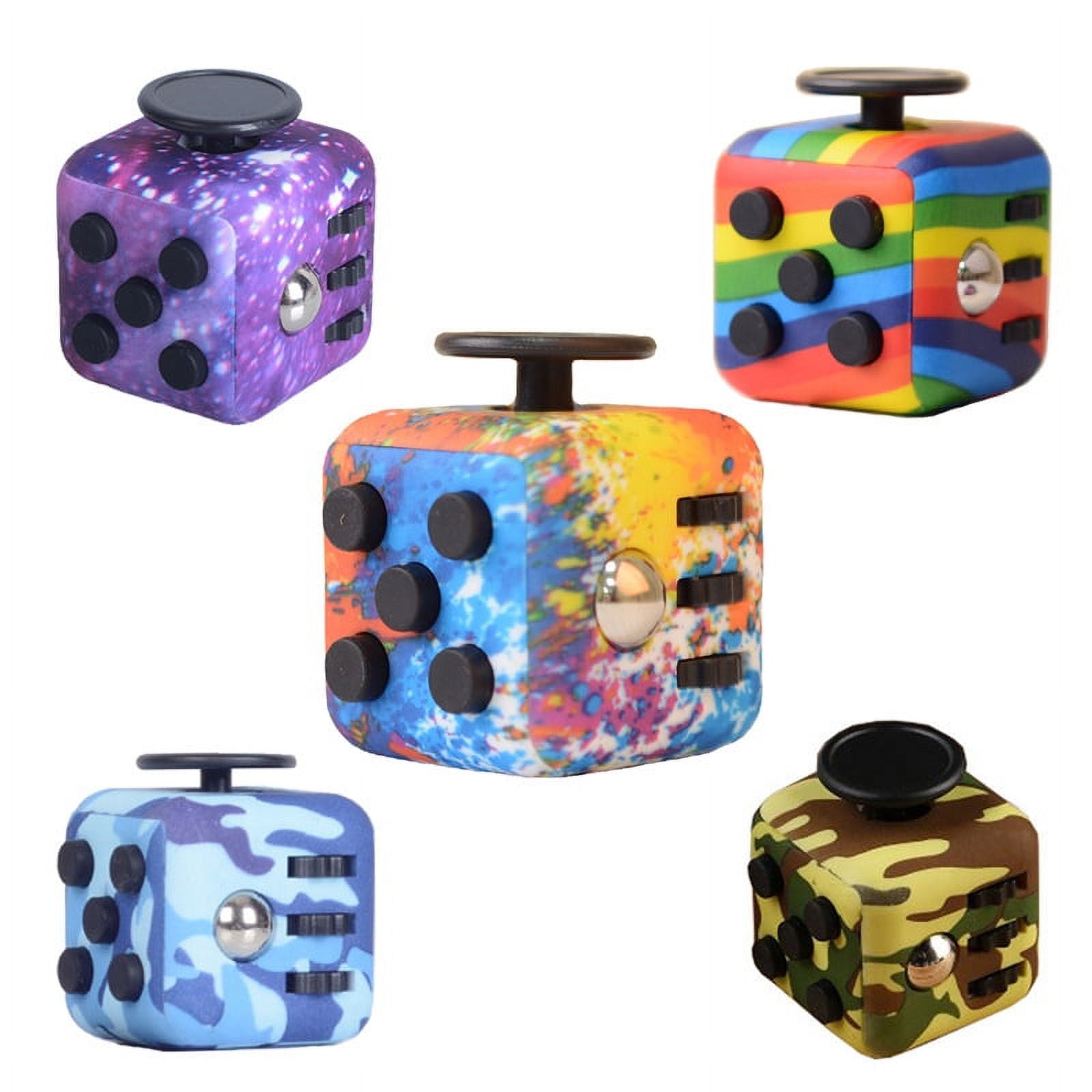 Mini Fidget Cube Toys, juguetes sensoriales para aliviar el estrés y la ...