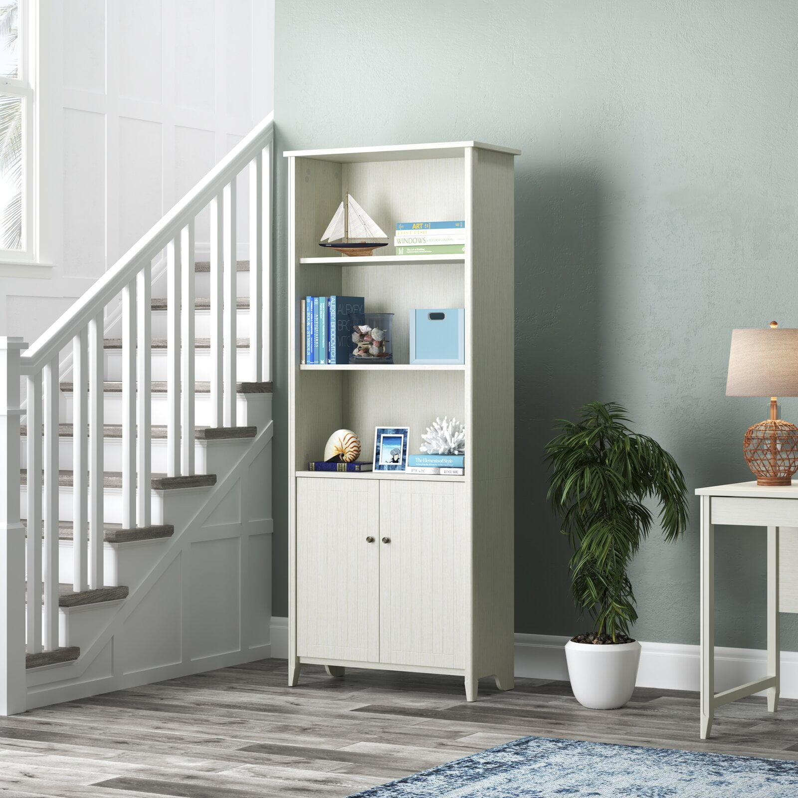 Russ 71.85'' H x 29.29'' W Wood Standard Bookcase, The tall bookcase ...