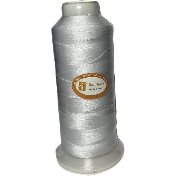 White Polyester Sewing Thread v 69 T70 210D/3 for Upholstery, quilting ...