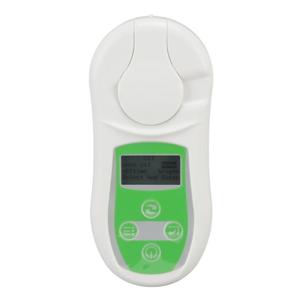 Brix Refractometer, Handheld Accurate Sugar Content Tester Sensitive 0 ...