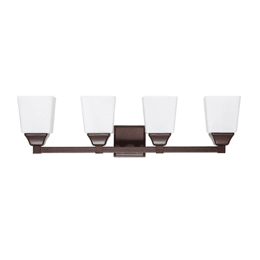 Sunset Lighting - F2291-80-LED-JA8 - Bristol Led Vanity Opal Bsn 8W ...
