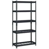 Hyper Tough 4 Tier Wire Shelf Unit, Black, 1400 lb. Capacity - Walmart.com