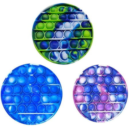 3PC Pop Bubble Fidget,Push Pops Bubble Fidget Sensory Toys,Simple ...