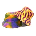 Bucket Hat for Women Fisherman Style Autumn Winter Tie-Dye Thickened ...