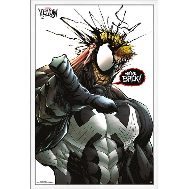 Marvel Comics - Venom - We're Back Wall Poster, 22.375" x 34", Framed ...