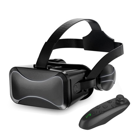 Supersonic Virtual Reality Headset with Built-in Stereo Headphones ...
