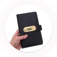 BESTYASH Saving Challenge Binder with Password Lock Black PU Cover ...