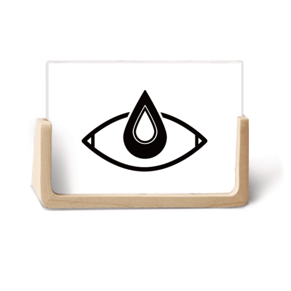 Black Vector Pattern Eye Decoration Photo Wooden Photo Frame Tabletop ...