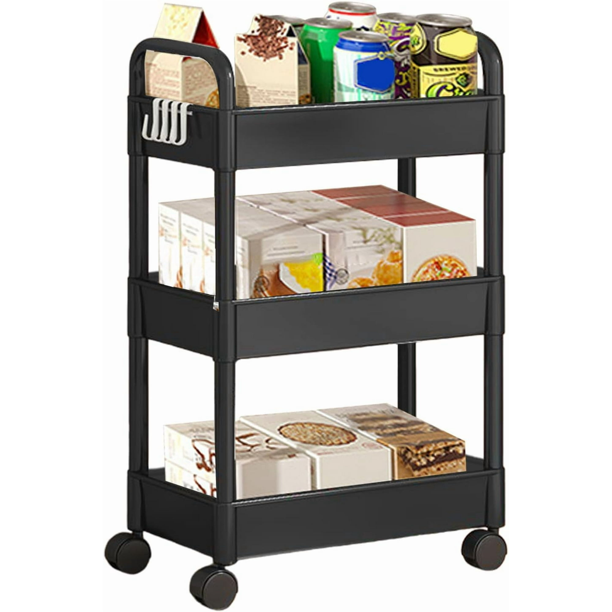 Click here for Nobrand 3 Tier Rolling Cart With Wheels  Utility C... prices
