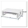 Quartet Adjustable Height Desktop Glass Monitor Riser with Dry-Erase ...