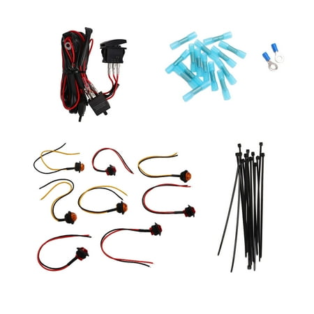 Rocker Switch Turn Signal Light Kit, High Brightness Turn Signal ...