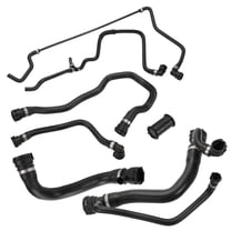 For 07-10 BMW 135i 335i 335xi 6 × Radiator Coolant Water Hose Pipe Kit ...