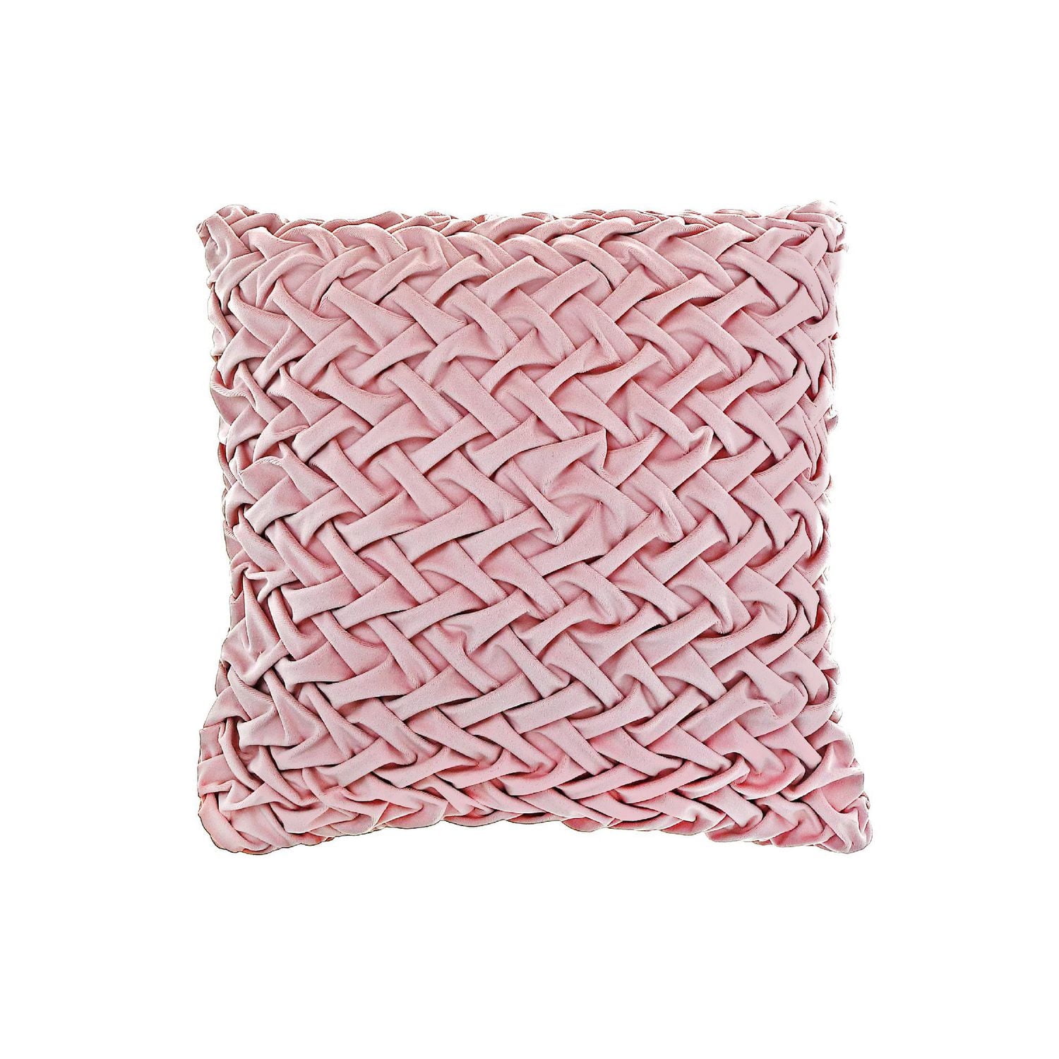 Click here for Ih Casadécor Monica Briaded Cushion Pale Pink 18 X... prices