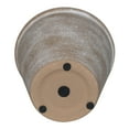 Better Homes & Gardens 6 inch Round Brown Ceramic Plant Pot - Walmart.com