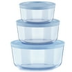 Pyrex Beyond Jars 4-Piece 32-Ounce Airtight Glass Storage Containers ...