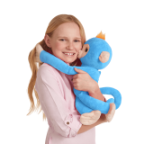 Fingerlings HUGS - Boris (Blue) - Advanced Interactive Plush Baby ...