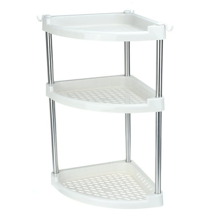2/3 Layers PP Corner Storage Rack Kitchen Bathroom Organizer Holdes ...