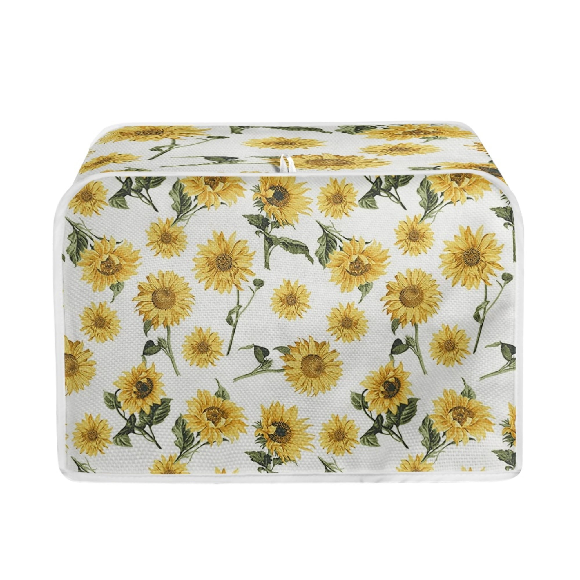 NETILGEN 2 Slice Sunflower Print Toaster Covers Dust Cover Small Oven ...