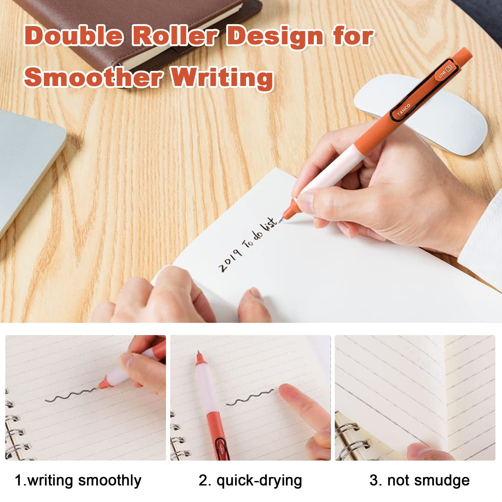 Click here for Destyer 6pcs Plastic 5mm Quick Dry Gel Ink Pen Ass... prices