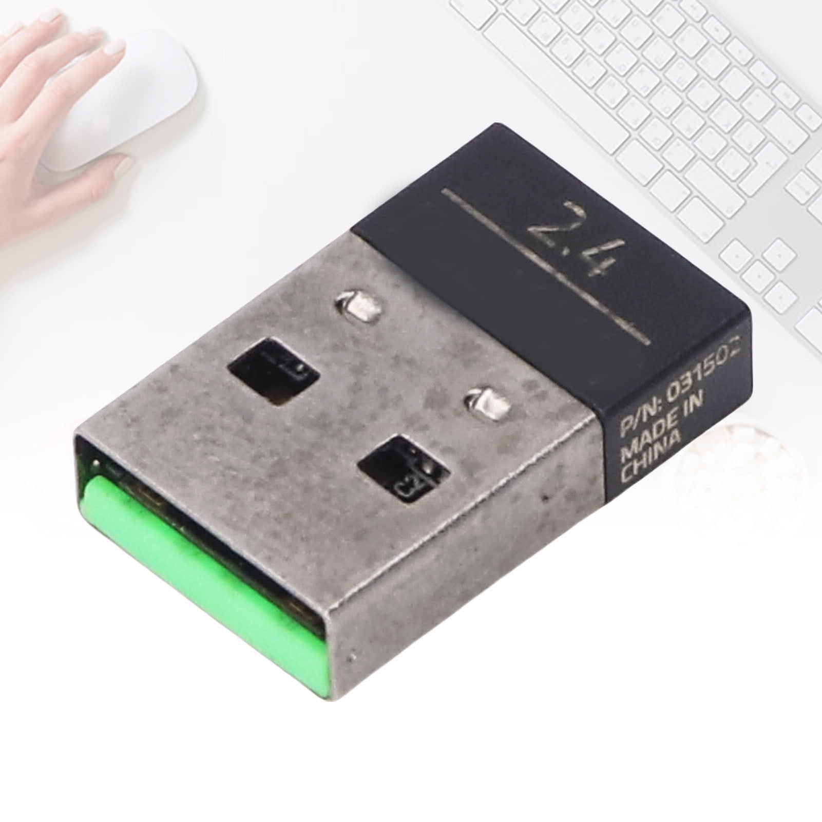 USB Receiver Adapter, Interference Proof Wireless Mouse Adapter High ...