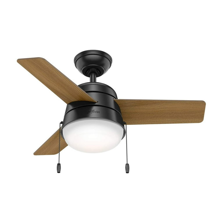 Hunter Avia Led Indoor Ceiling Fan Brown | Shelly Lighting