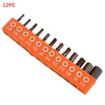 12/24pcs Hex Screwdriver Bit Set Alloy Steel Magnetic Set 25mm 1/4in ...