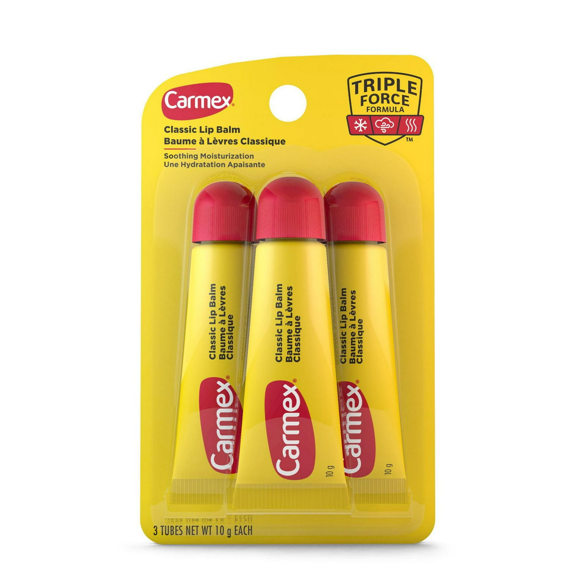 Click here for Carmex Classic Flavour Squeeze Tube 3pk 10g prices