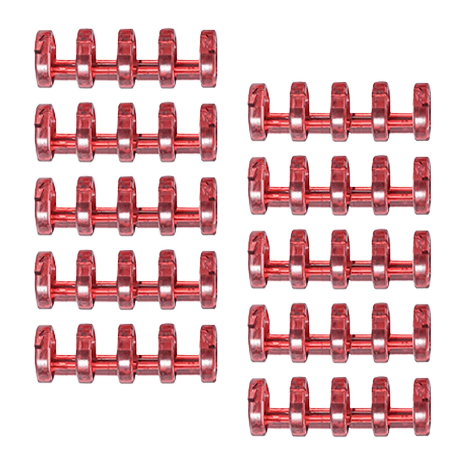 10x 5 Anillos de Carpeta de Hojas Sueltas Extraíbles Sunnimix para ...