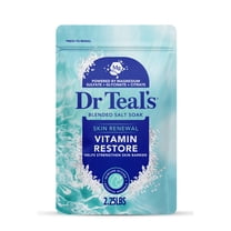 Dr Teal's Skin Renewal Deep Hydration Blended Salt Soak, 2.25 lbs ...