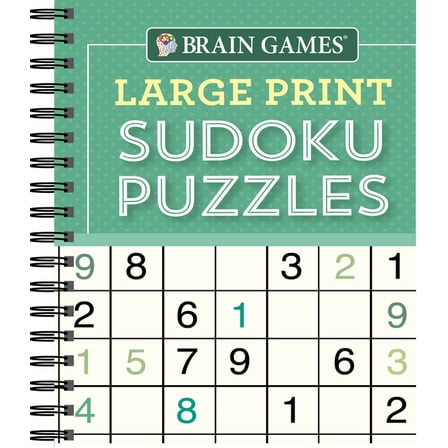 Garb Media Group 500 Sudoku Puzzles for Adults, Large Print, Spiral ...