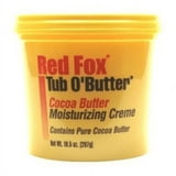 Red Fox Tub O' Butter Cocoa Butter Moisturizing Creme, 10.5 Oz for ...