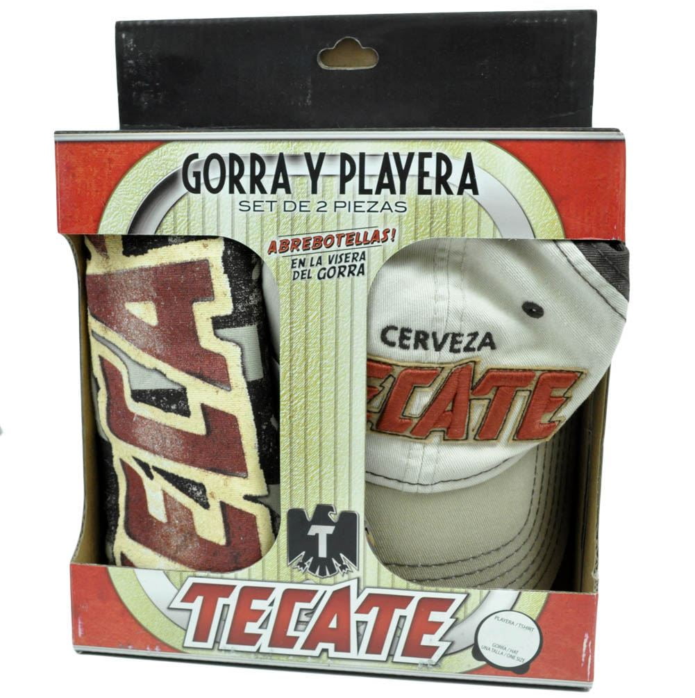 Tecate Beer Bottle Opener Hat Cap Medium MD T Shirt Gorra Playera 2 ...