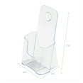 Deflecto, Single Compartment DocuHolder, 1 Each, Clear - Walmart.com