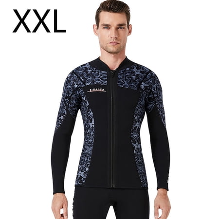 DIVE SAIL 1.5MM Wetsuit Tops Neoprene Keep Warm Wetsuits Jacket Scuba ...