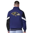 Men's G-III Extreme Purple Baltimore Ravens Strong Arm Reversible Full ...