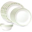 Sango Frill Reactive Stoneware Dinnerware Set, 12-piece, Blue - Walmart.com
